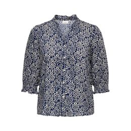 Only sheego Gro&szlig;e Gr&ouml;&szlig;en Druckbluse, night sky aop:adena graphic, Gr&ouml;&szlig;e 46 - Damen
