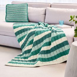 Anleitung 360/1, Decke und Kissen aus Home von Woolly Hugs
