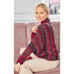 Anleitung 231/4, H&auml;keljacke aus Paint Socks von Woolly Hugs