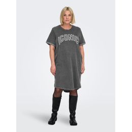 Only sheego Gro&szlig;e Gr&ouml;&szlig;en Jerseykleid, phantom detail:iconic, Gr&ouml;&szlig;e XL - Damen