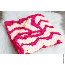 Anleitung 284/2, H&auml;keldecke aus Samt von myboshi