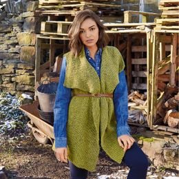 Anleitung 339/0, Weste aus Felted Tweed von ROWAN