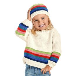 Anleitung 365/9, Pullover und M&uuml;tze aus Merino-Cotton von Junghans-Wolle