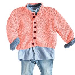 Anleitung 353/2, Jacke aus Recycle & Cotone von Junghans-Wolle
