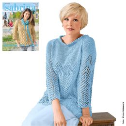 Anleitung 268/8, Damenpullover aus Bandana von Junghans-Wolle