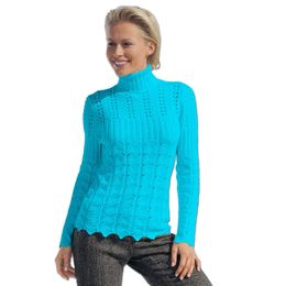 Anleitung 451/6, Damen-Rollkragenpullover aus Seidana von Junghans-Wolle