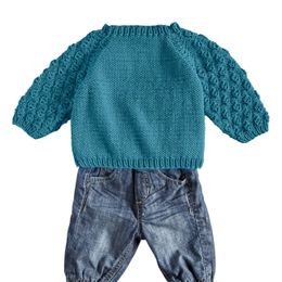 Anleitung 004/2, Babypulli aus Merino-Cotton von Junghans-Wolle