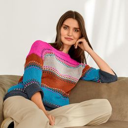 Anleitung 011/3, Pulli aus Bandana von Junghans-Wolle