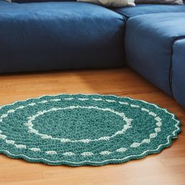 Anleitung 393/2, Teppich, geh&auml;kelt aus Home von Woolly Hugs