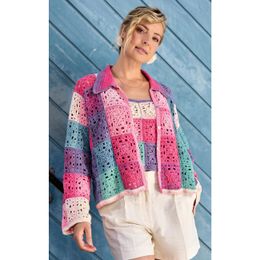 Anleitung 069/5, H&auml;keljacke aus 1-2-3 Ideen von Pro Lana