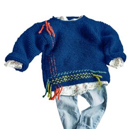 Anleitung 286/0, Kinderpulli aus Canoso von Junghans-Wolle