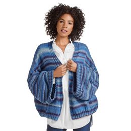 Anleitung 211/0, Kimonojacke aus Cassandra Print und Merino-Extrafein von Junghans-Wolle