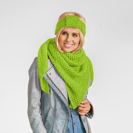 Anleitung 141/8, Tuch und Stirnband aus Aparta-Nova von Junghans-Wolle