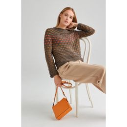 Anleitung 047/4, Rundpassen-Pullover aus Cotonia II von Junghans-Wolle