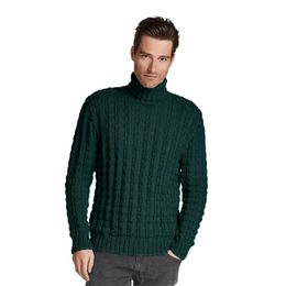 Anleitung 389/9, Herren-Rollkragenpullover aus Merino-Classic von Junghans-Wolle