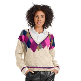 Anleitung 412/0, Pullover aus Monello-90 Uni von Junghans-Wolle