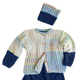 Anleitung 081/0, Jacke und Loop aus Monello-90 Color und -Uni von Junghans-Wolle
