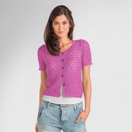 Anleitung 027/3, Jacke aus Cotton-Superfine II von Junghans-Wolle