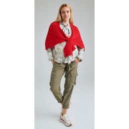 Anleitung 239/4, 2-f&auml;dig gestricktes Cape aus Rima von Junghans-Wolle