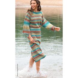 Anleitung 071/4, Pullover und Rock aus Coleen Linen von Austermann