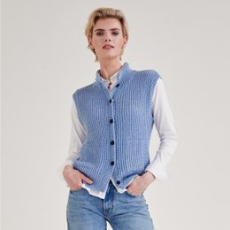 Anleitung 279/3, Weste aus Brillianto von Junghans-Wolle