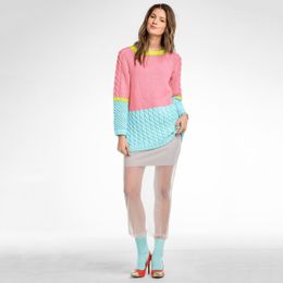 Anleitung 097/6, Oversize Pullover, 2-f&auml;dig aus Cotonia II von Junghans-Wolle