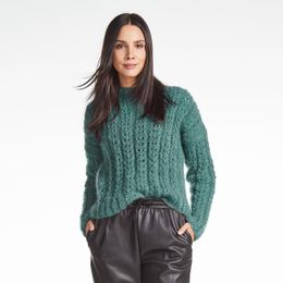 Anleitung 417/2, Pullover aus Feelana von Junghans-Wolle