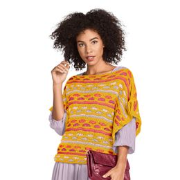 Anleitung 242/1, Damenpullover aus Cottonprima von Junghans-Wolle