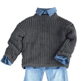 Anleitung 202/2, Kinderpulli aus Cotonara von Junghans-Wolle