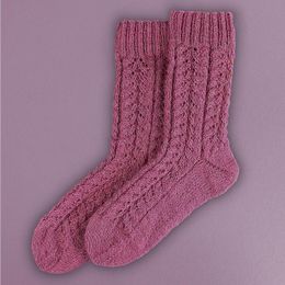 Kremke Soul Wool Anleitung 483/3, Socken, Gr. 24/25, 36/37 und 38/39 aus Edelweiss Alpaka 4-fach von Kremke Soul Wool