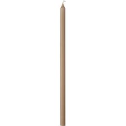 IB Laursen D&uuml;nne hohe Kerze 30 cm, &Oslash; 1,3 cm leinen skandinavische Deko Online Shop