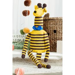 Anleitung 292/5, H&auml;kel Giraffe &bdquo;Gordon&ldquo; aus Cotonara und Poco von Junghans-Wolle