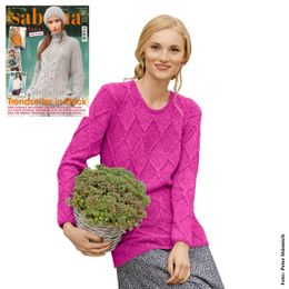 Anleitung 223/7, Damen Pullover aus Kaschmir von Junghans-Wolle