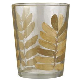 IB Laursen Konische Kerzenhalter f&uuml;r Teelichter mit Blumenmuster H: 8, &Oslash; 7,4 cm skandinavische Deko Online Shop