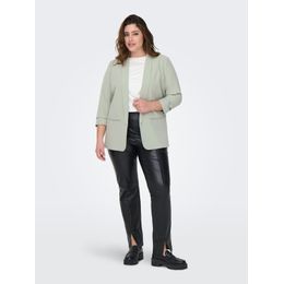 Only sheego Gro&szlig;e Gr&ouml;&szlig;en Kurzblazer, desert sage, Gr&ouml;&szlig;e 46 - Damen