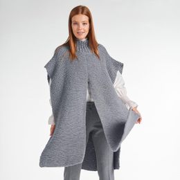Anleitung 446/2, &Uuml;berwurf aus Merino Dick von Junghans-Wolle