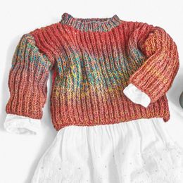 Anleitung 337/1, Pullover, 2-f&auml;dig aus Monello-175 Color von Junghans-Wolle