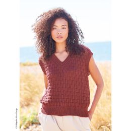 Anleitung 180/3, Pullunder aus Essentials Organic Cotton aran von Rico Design