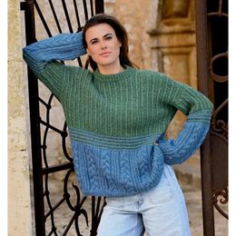 Anleitung 246/5, Pullover aus Linie 551 Solora von ONline