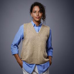 Anleitung 237/2, Pullunder aus Como Tweed von lamana
