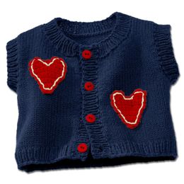 Anleitung 325/3, Babyweste mit H&auml;kelapplikation aus Merino-Cotton von Junghans-Wolle