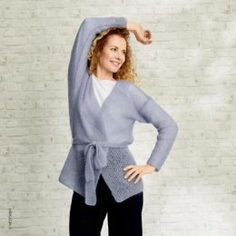 Anleitung 457/3, Jacke aus Elegant Mohair von Schachenmayr