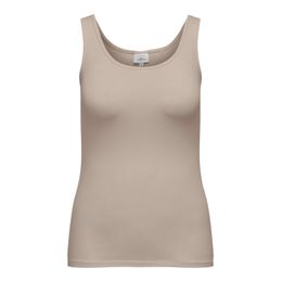 Only sheego Gro&szlig;e Gr&ouml;&szlig;en Tanktop, pure cashmere, Gr&ouml;&szlig;e M - Damen
