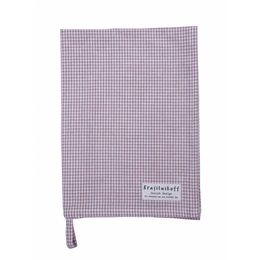 Krasilnikoff Geschirrhandtuch kleinkariert aus Baumwolle 50x70 cm, dusty rose skandinavische Deko Online Shop