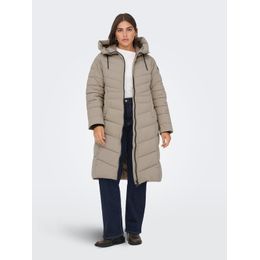 Only sheego Gro&szlig;e Gr&ouml;&szlig;en Steppmantel, silver mink, Gr&ouml;&szlig;e XL - Damen