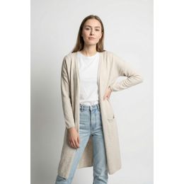 Only sheego Gro&szlig;e Gr&ouml;&szlig;en Strickjacke, nacreous cloud detail:melange, Gr&ouml;&szlig;e L - Damen
