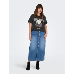 Only sheego Gro&szlig;e Gr&ouml;&szlig;en T-Shirt, black print:texana wild, Gr&ouml;&szlig;e M - Damen