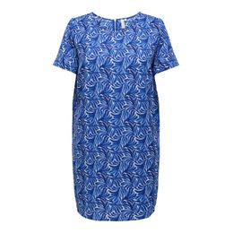 Only sheego Gro&szlig;e Gr&ouml;&szlig;en Sommerkleid, blueprint aop:dreamy leaves, Gr&ouml;&szlig;e 48 - Damen