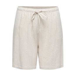 Only sheego Gro&szlig;e Gr&ouml;&szlig;en Shorts, moonbeam, Gr&ouml;&szlig;e 54 - Damen