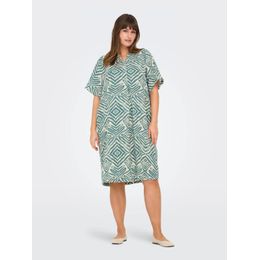 Only sheego Gro&szlig;e Gr&ouml;&szlig;en Sommerkleid, abyss aop:tribe, Gr&ouml;&szlig;e 54 - Damen